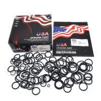 China Hitachi EX200 EX200-1 Control Valve Seal Repair Kit with Rubber O-Rings and PTFE Components for sale