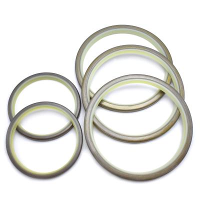 China DLI Dust Seal Ring 70 Shore A Hydraulic Cylinder Oil Seal PU Wiper Rings 0-50MPa -100°C to 150°C for sale