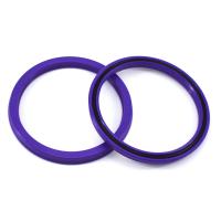 China Purple Polyurethane Hydraulic Rod Seals 50×65×12.5 mm for Excavators - 400 Bar Pressure Rating, -30°C to +100°C Temperature Range for sale