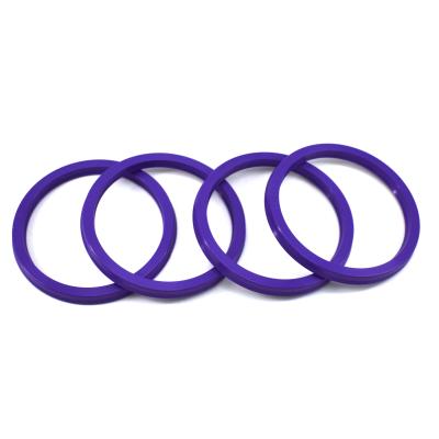 China Purple Polyurethane Hydraulic Rod Seals 50×65×12.5 mm for Excavators - High Pressure 400 Bar Double Lip Design for sale
