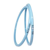 China ROI 100×4.9mm Polyurethane Rotary Stem Seal for Excavators - Sky Blue Center Joint Seal with -30°C to 100°C Temperature Range for sale