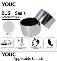 China Hydraulic Cylinder DU Bush Steel PTFE Sleeve Bronze Bushing for Excavator - 44,000 PSI Strength, -325° to +536° F Range for sale