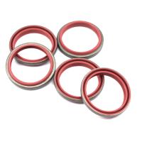 China Hydraulic Cylinder Wiper Dust Seal DKB DKBI NBR PU Oil Seal 40-140mm ID Range for Excavators for sale