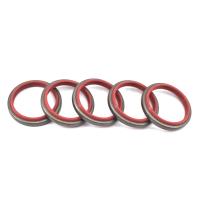 China Hydraulic Cylinder Wiper Dust Seal DKB DKBI NBR PU Oil Seal 40-140mm ID Range for Excavators for sale