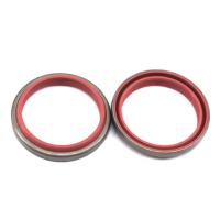 China Hydraulic Cylinder Wiper Dust Seal DKB DKBI NBR PU Oil Seal 40-140mm ID Range for Excavators for sale