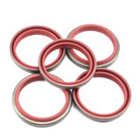 China Hydraulic Cylinder Wiper Dust Seal DKB DKBI NBR PU Oil Seal 40-140mm ID Range for Excavators for sale