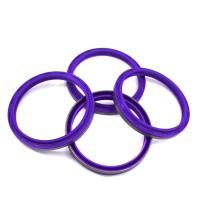 China DKBI Hydraulic Cylinder Dust Seal 20-150mm ID Double-Lip PU Construction Machinery Oil Seal for sale