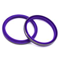 China DKBI Hydraulic Cylinder Dust Seal 20-150mm ID Double-Lip PU Construction Machinery Oil Seal for sale