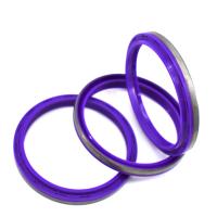 China DKBI Hydraulic Cylinder Dust Seal 20-150mm ID Double-Lip PU Construction Machinery Oil Seal for sale