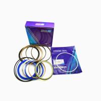 China Hitachi EX400 Boom Cylinder Seal Kit 1.2-1.5 kg Heavy Duty Hydraulic Excavator Seals for sale