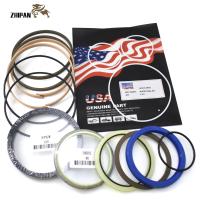 China SK210 Excavator Bucket Cylinder Seal Kit Aftermarket 40MPa PU NBR PTFE for sale