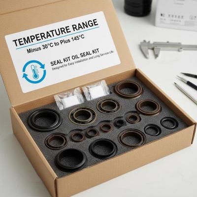 China E320C-B Bucket Seal Kit Oil Seal Kit -30 to +145°C 5000 PSI Hydraulic Repair for sale