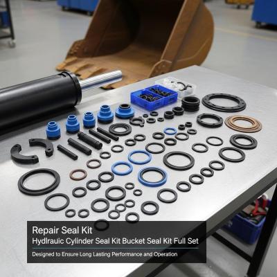 China E320C-B Hydraulic Cylinder Seal Kit 35 MPa Working Pressure -30°C to 120°C for sale