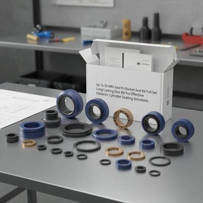 China E320C-B Bucket Seal Kit Full Set 35 MPa Hydraulic Cylinder Repair Kit 5000 PSI for sale