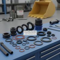 China E320C-B Bucket Seal Kit Full Set 35 MPa Hydraulic Cylinder Repair Kit 5000 PSI for sale