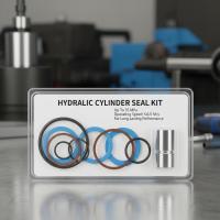 China Hydraulic Cylinder Seal Kit 35 MPa 0.5 m/s Full Set for Excavator Cylinder Repair for sale