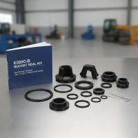 China E320C-B Bucket Seal Kit 5000 PSI High Pressure Cylinder Repair Kit for Construction Machinery for sale