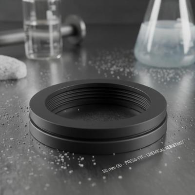China Chemical Resistant NBR Rubber Dust Seal 50mm OD Press Fit for Harsh Environments for sale