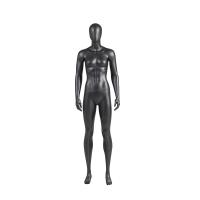 China Muscle Female Sports Mannequin Matte Fiber Glass Upright Motion Model for sale
