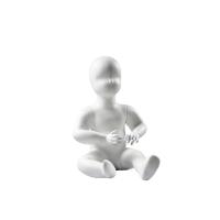 China Clothing Display Child Mannequin Full Body Sitting Posture White for sale
