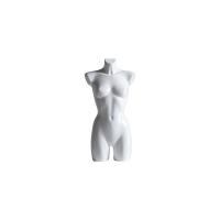 China Matte Glossy Half Body Mannequin , Headless Legless Female Underwear Mannequin for sale