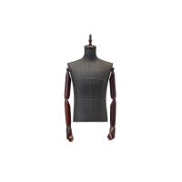 China Male Half-Body Mannequin wrap with arms and a hood  for Fashion Stores for sale