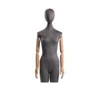 China Multi Color Half Body Female Mannequin , 63CM Waist Upright Half Mannequin Stand for sale
