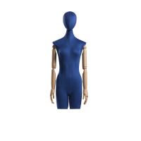 China Multi Color Half Body Female Mannequin , 63CM Waist Upright Half Mannequin Stand for sale