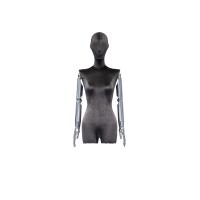 China Electroplated Arms Half Mannequin With Head Stand Black Yellow Blue Red for sale