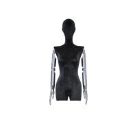 China Electroplated Arms Half Mannequin With Head Stand Black Yellow Blue Red for sale