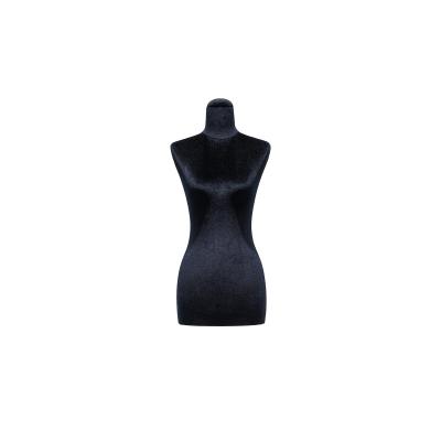 China Colored Half Body Female Mannequin , Half Body Manikin Without Head And Arms for sale