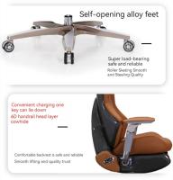 China Comfortable Ergonomic Home Gaming Chair with Revolving Feature and Adjustable Lifting for sale