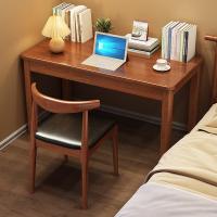 China Melamine Solid Wood Office Computer Desk for Home Study and Bedroom Chair Combination for sale
