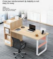 China 2 Seater Office Furniture Staff Table Modular Workstation with Drawer in Modern Style for sale