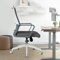 China Office Lift Computer Chair Home Swivel Chair with Breathable Mesh and Fabric Material for sale
