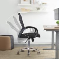 China Office Furniture Ergonomic Mesh Office Chair with Adjustable Headrest and CBM of 0.33 for sale