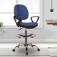 China Front Desk Cashier Chair for Home Receptionist Fabric Swivel Lift Office Mesh Chair for sale