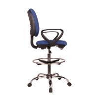 China Front Desk Cashier Chair for Home Receptionist Fabric Swivel Lift Office Mesh Chair for sale