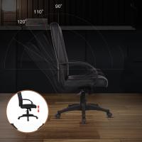 China Adjustable Task Chair with Backrest High Back No Handrail Sturdy Ergonomic Design Home for sale