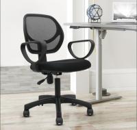China Modern Handrail Type Small Office Mesh Chair for Typists and Drafting Professionals for sale