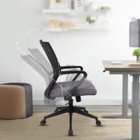 China Affordable Modern Mesh Office Chair with Bow Back Design Simple Ergonomic Lift Chair for sale