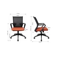 China Affordable Modern Mesh Office Chair with Bow Back Design Simple Ergonomic Lift Chair for sale
