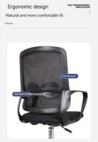China White Frame Mesh Office Chair Modern Design for Student and Employee Reclining for sale