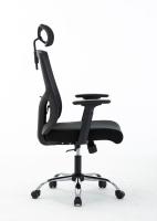 China Effortlessly Work with this Adjustable Back Support and Headrest Mesh Swivel Office Chair for sale