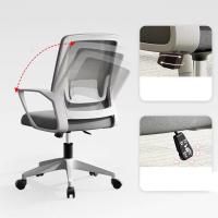 China Reversible Armrest Office Chair Lumbar Release Mesh for Comfort and Support for sale