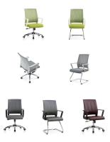 China Customized Colors Ergonomic Mesh Office Chair with Height Adjustable Full Backrest for sale