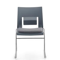 China Metal Type Other Ergonomic PP Plastic Conference Chair with Comfortable Curve Design for sale