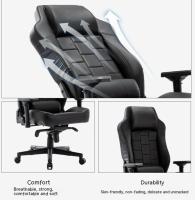 China Adjustable 3D Nylon Armrests and BIFMA Passed PU Nylon Castors High Back Office Chair for sale
