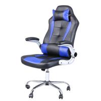 China Contemporary Design Style Gaming Chair with Headrest and Adjustable Armrests White for sale