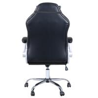 China Contemporary Design Style Gaming Chair with Headrest and Adjustable Armrests White for sale
